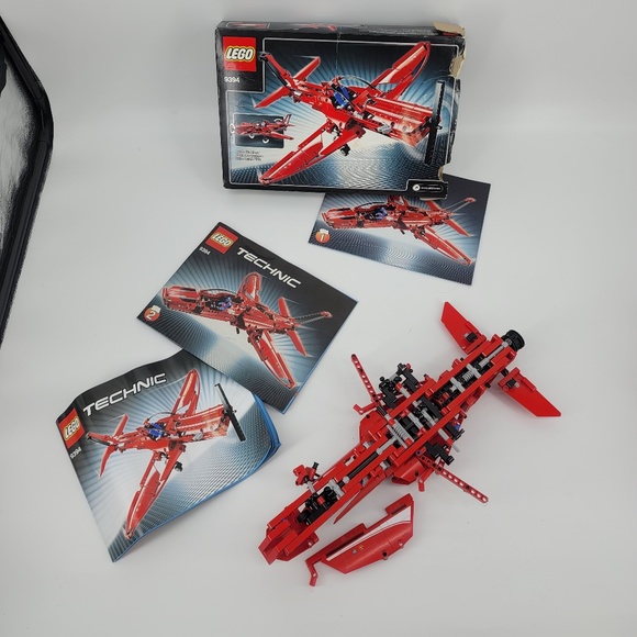 Lego | Toys | Lego Technic Jet Plane 9394 Set With Book And Box | Poshmark
